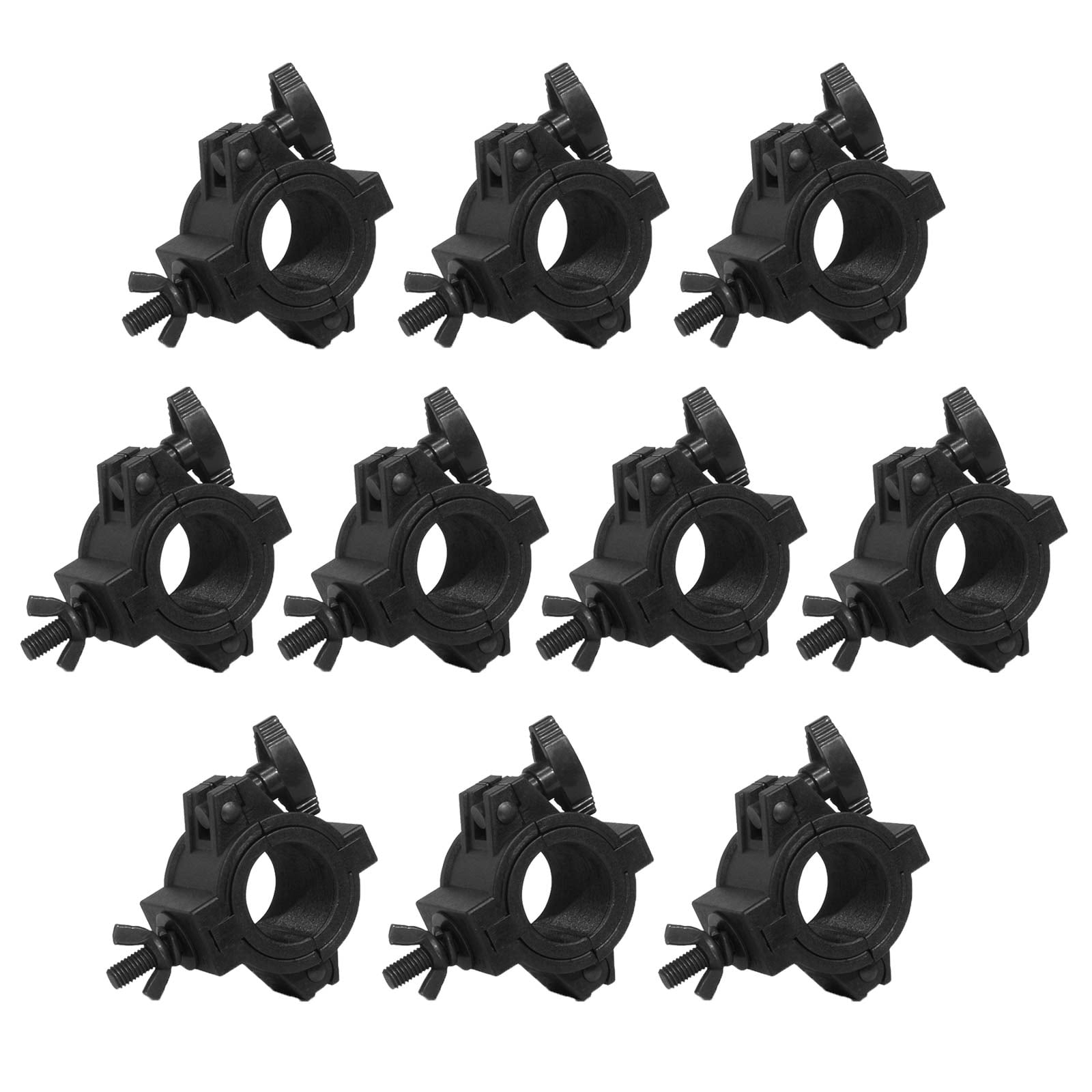 (10) Chauvet DJ CLP-10 Light Duty Adjustable O-Clamps - Walmart.com