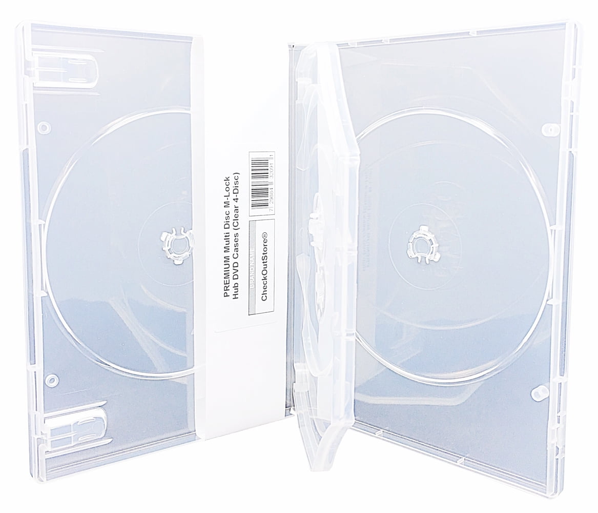 (10) CheckOutStore Premium Multi Disc with Patented M-Lock Hub DVD ...