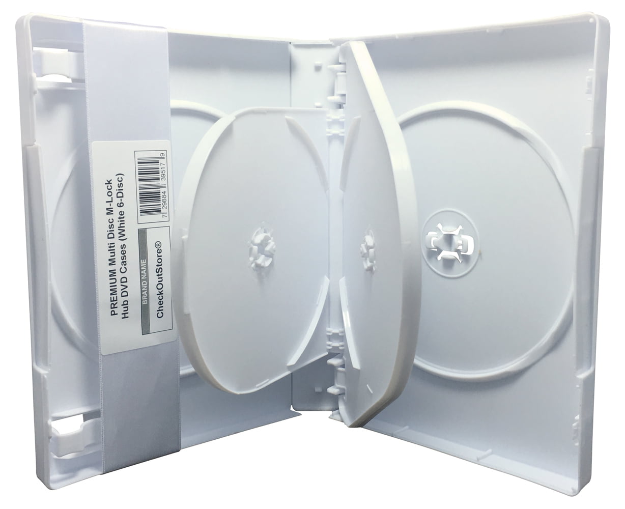(10) CheckOutStore Premium Multi Disc with Patented M-Lock Hub DVD ...