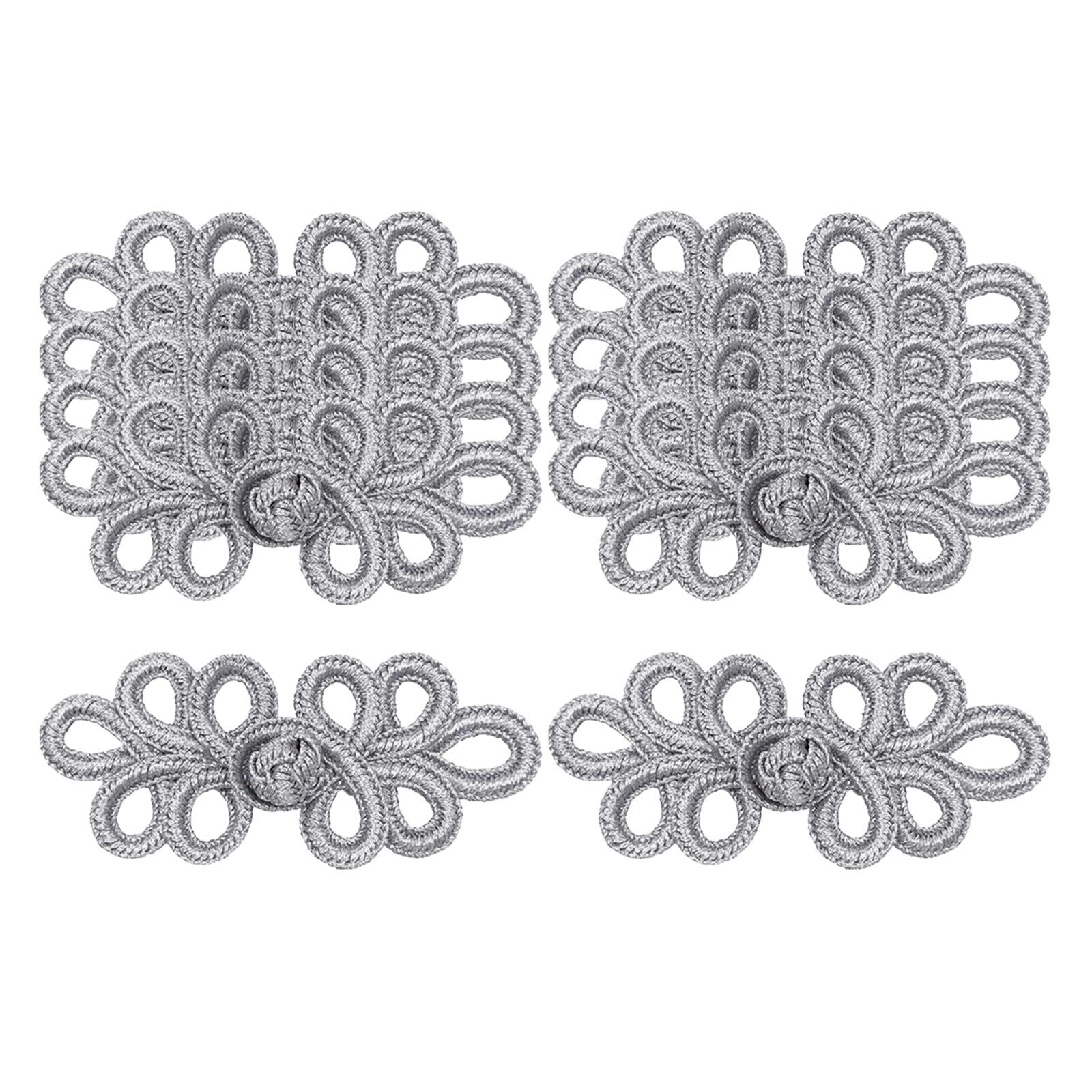 10 Chinese Knots Buttons Sewing Closure Fasteners Cloak Coat ...