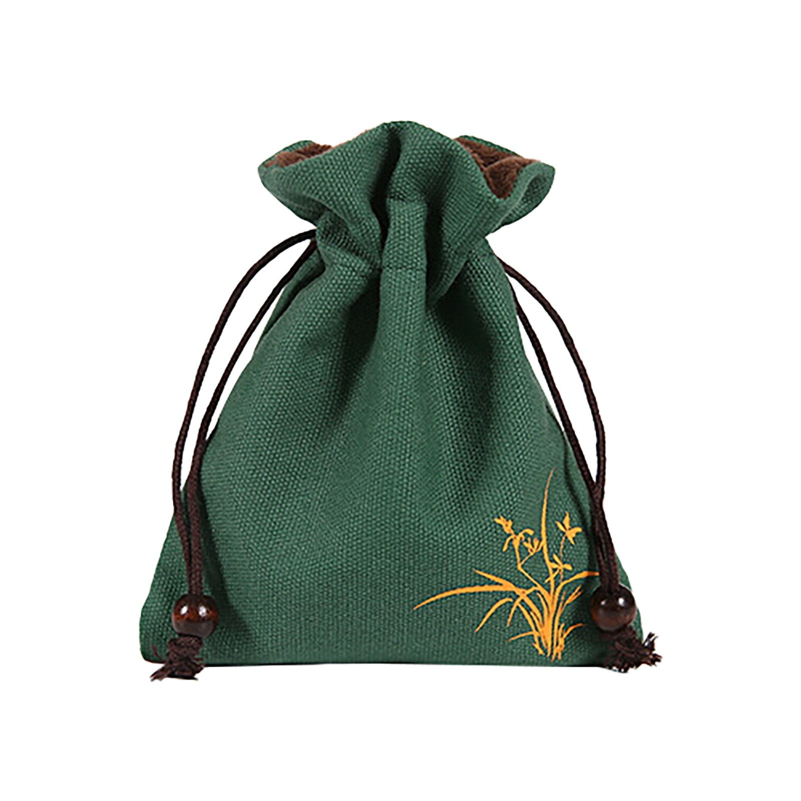 Under $10 Christmas Cotton Storage Bag, Polyester Clth Drawstring Gift ...