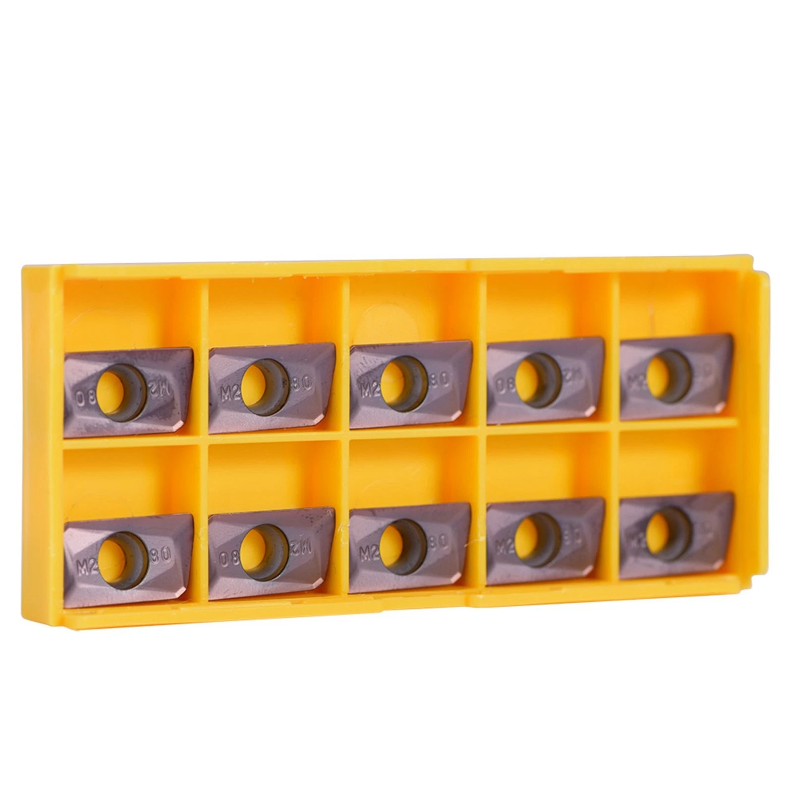 10 Cnc Carbide Tips Inserts Blade Cutter Lathe Turning Tool Sturdy In ...