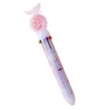 10 Color Ballpoint Pen Push Type Color Multifunction Marker 10Ml ...
