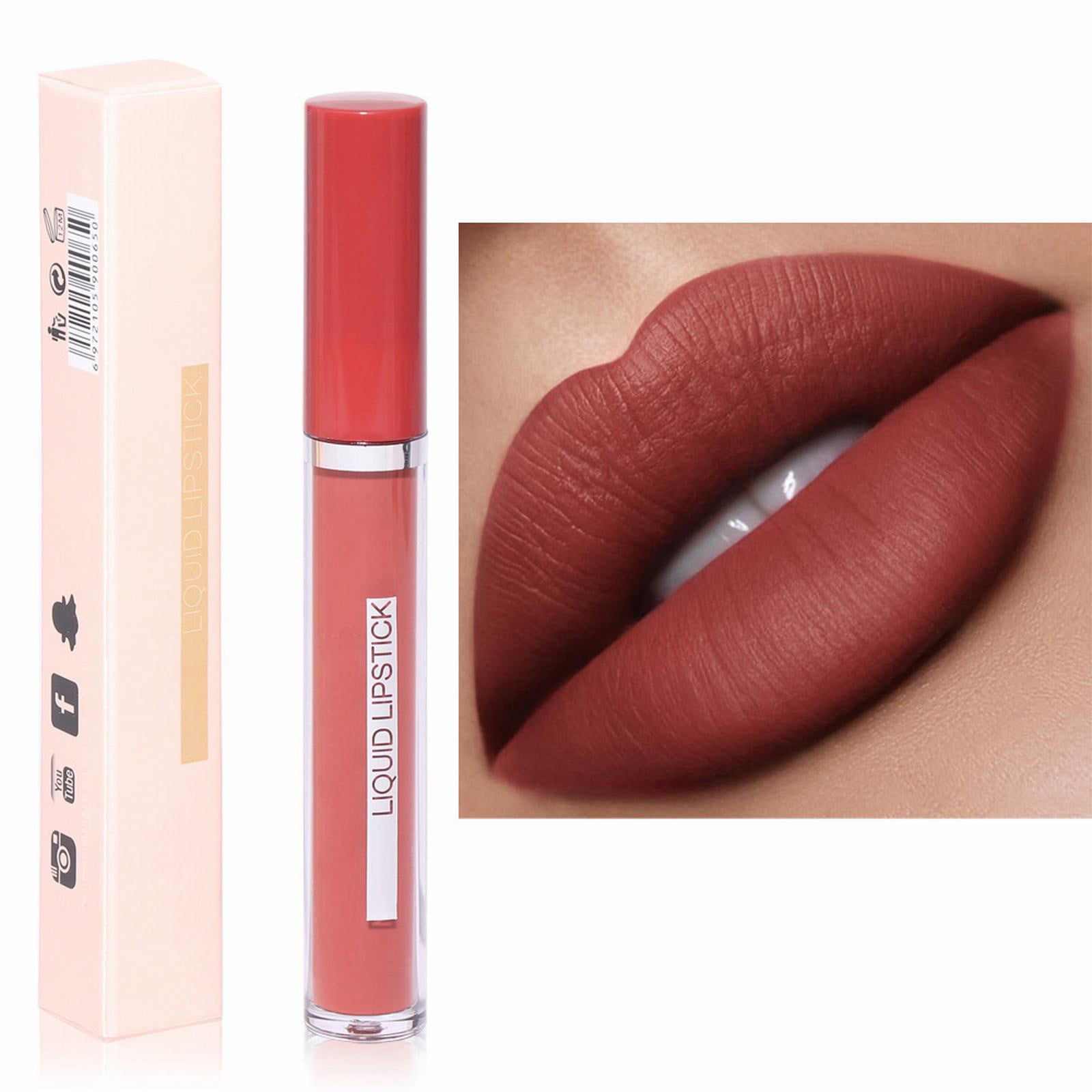 10 Color Lipstick Waterproof Sweat Proof Not Easy To Drop Makeup Not ...