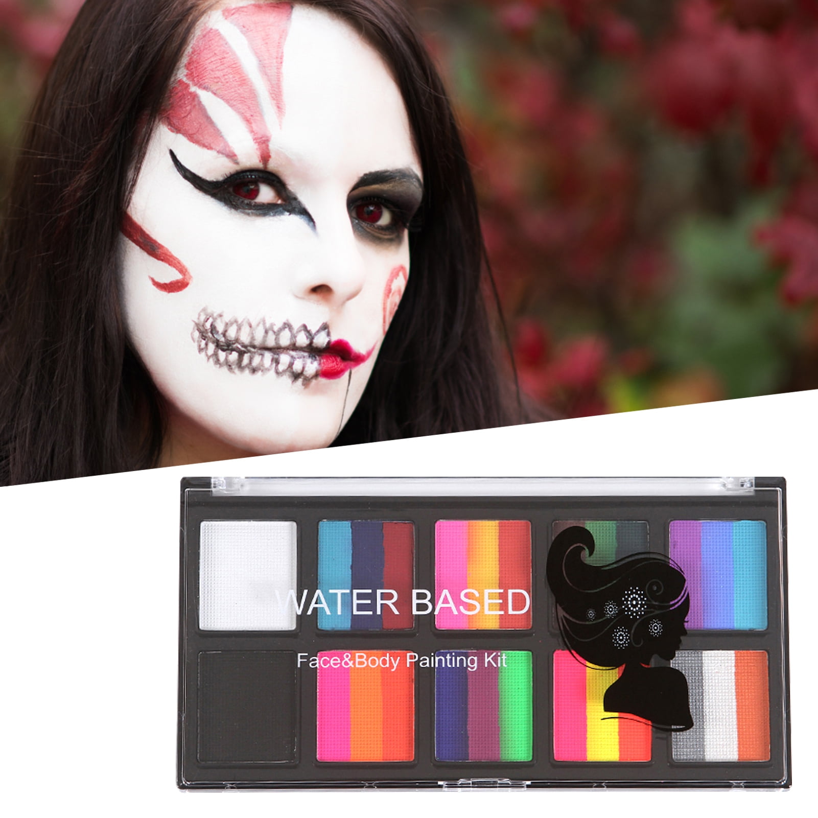 10 Color Waterborne Pigment Watercolor Paint Detachable Acid Free Body ...