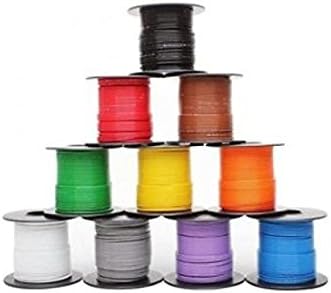 10 Colors 25ft Each Mil-Spec high Temp Wire Cable 16Gauge Tefzel M22759/16-16 - Walmart.com