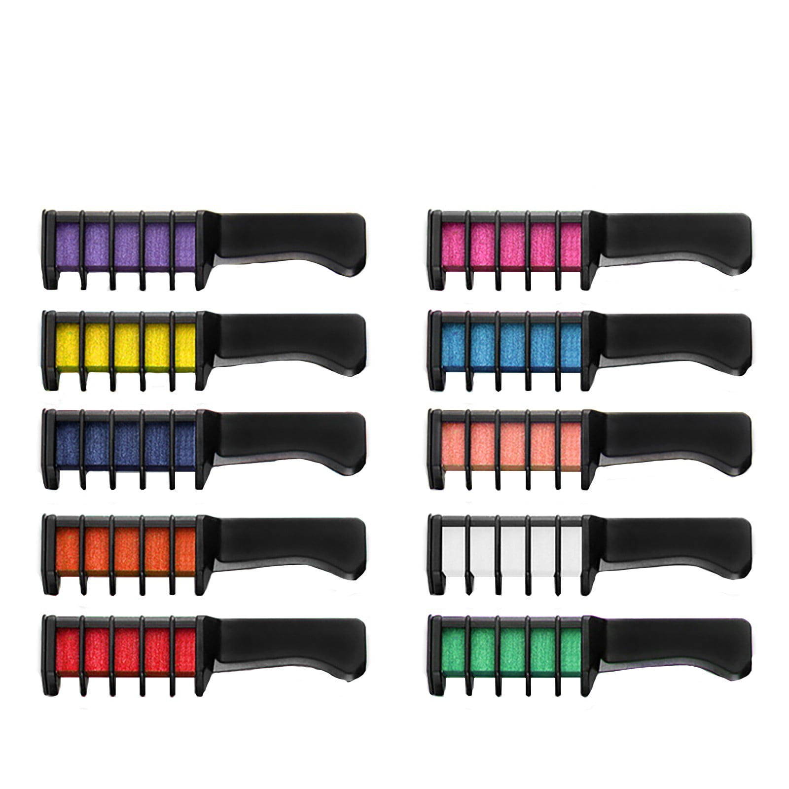 10 Colors Appehinglaus Hair Dye Comb Hair Dye Comb 10 PCS Appehinglaus ...
