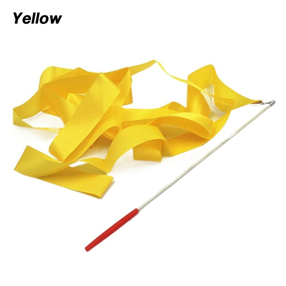 10 Colors Ballet Streamer Gymnastics Ribbon Artistic Gymnastics Ribbon ...