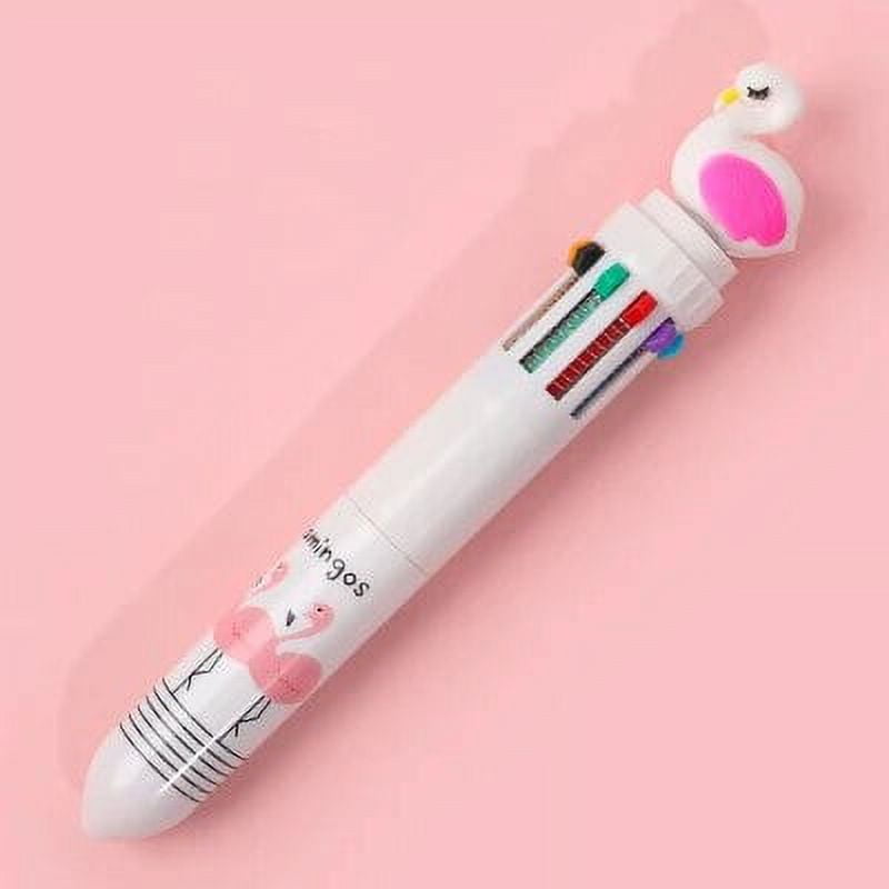 10 Colors Ballpoint Pen Kawaii Stationery Cute Pens Novelty Cute Kawaii ...