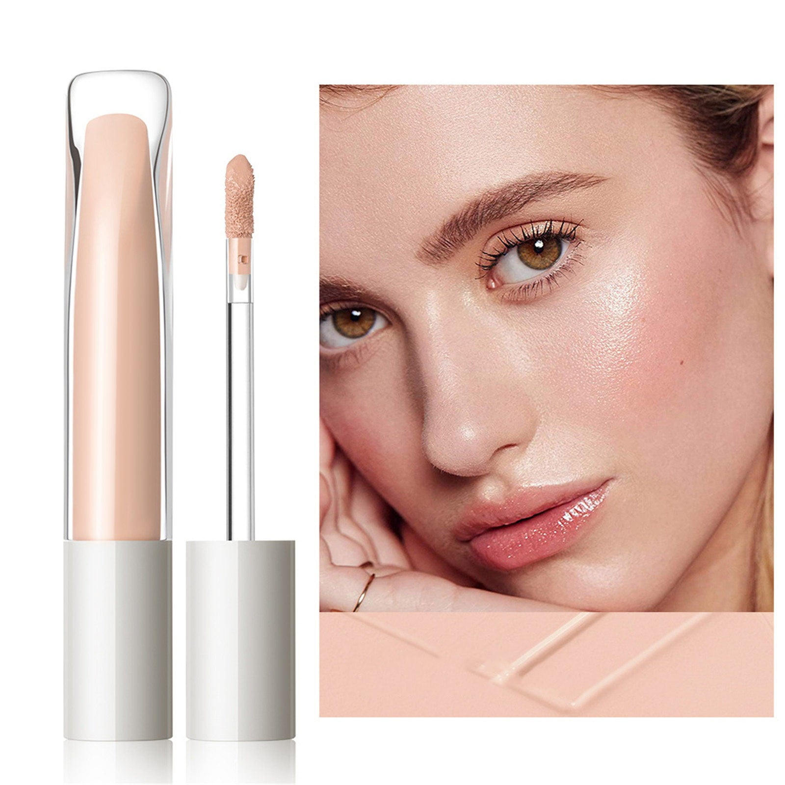 10 Colors Concealer 4Ml 10 Colors of Liquid Concealer To Brighten Skin Tone and Long Lasting ...