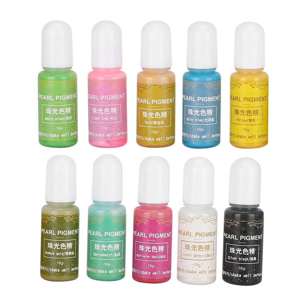 10 Colors Epoxy Resin Coloring Dye Colorant Pigment, Jewelry Artifact ...