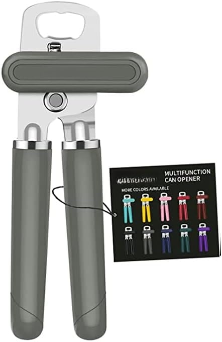 10 Colors, Manual Handheld Heavy Duty Hand can Opener Smooth Edge ...