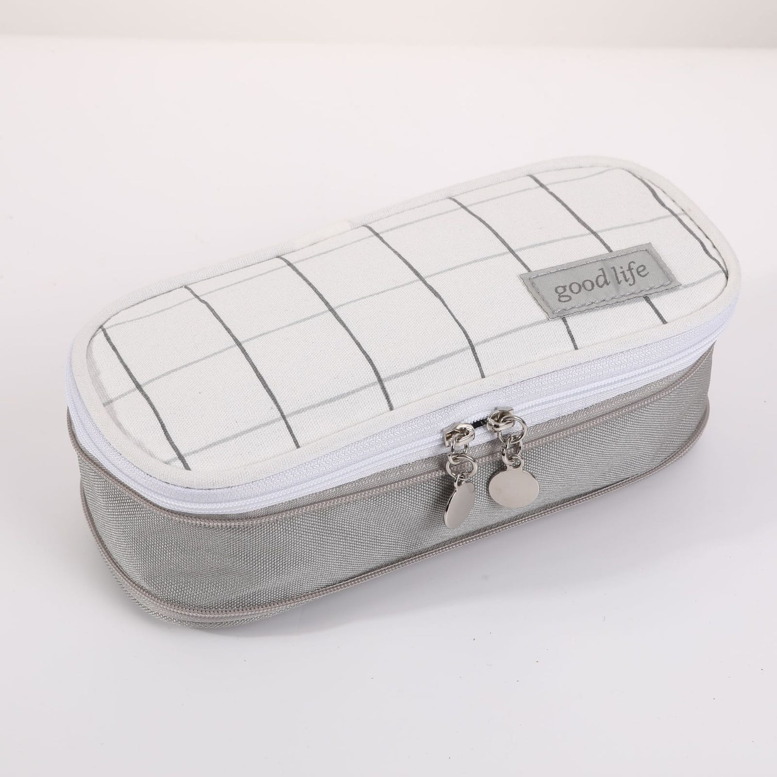 Under 10, Compact Pencil Case, Zippered Storage, Canvas Material, for ...