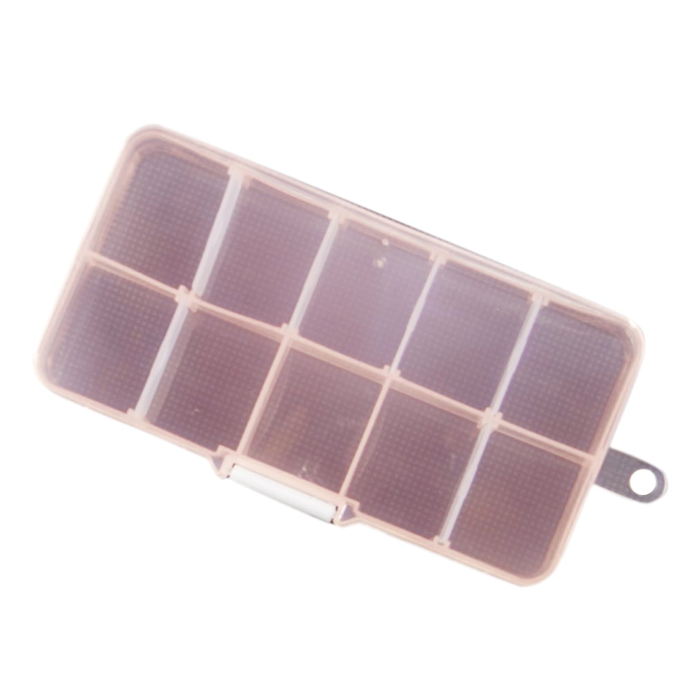 10 Compartments Plastic Organizer Container Storage Box Adjustable ...