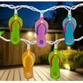 Summer Flip Flop Novelty String Lights - 7.25ft Length - Walmart.com
