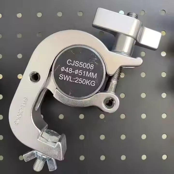 10-Count Trussing Trigger Clamp, 2 Inch Aluminum Alloy DJ Lighting Hook ...