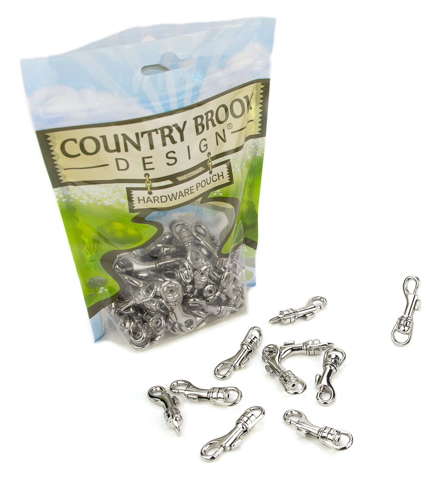 10 - Country Brook Design® 1/4 inch Heavy Swivel Snap Hooks - Walmart.com