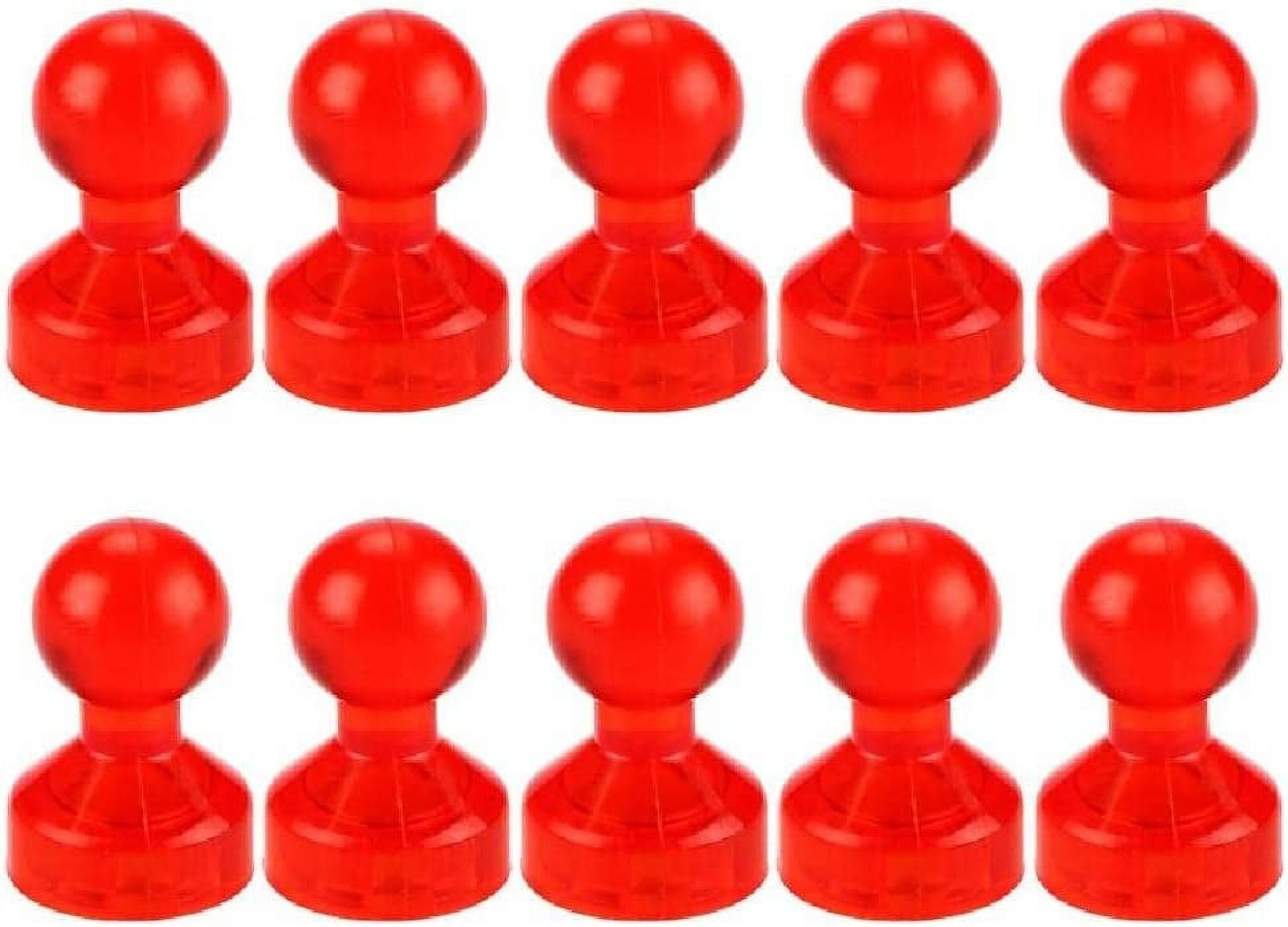 10 Counts Magnetic Push Pins Colorful Map Magnets Office Supplies for ...