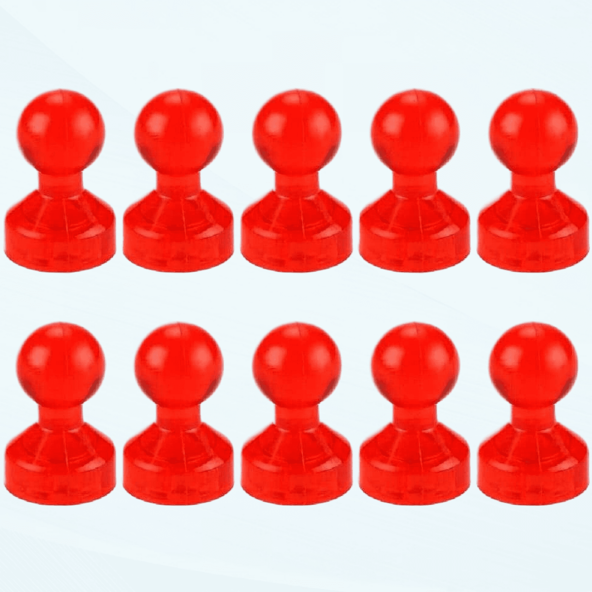 10 Counts Magnetic Push Pins Colorful Map Magnets Office Supplies for ...