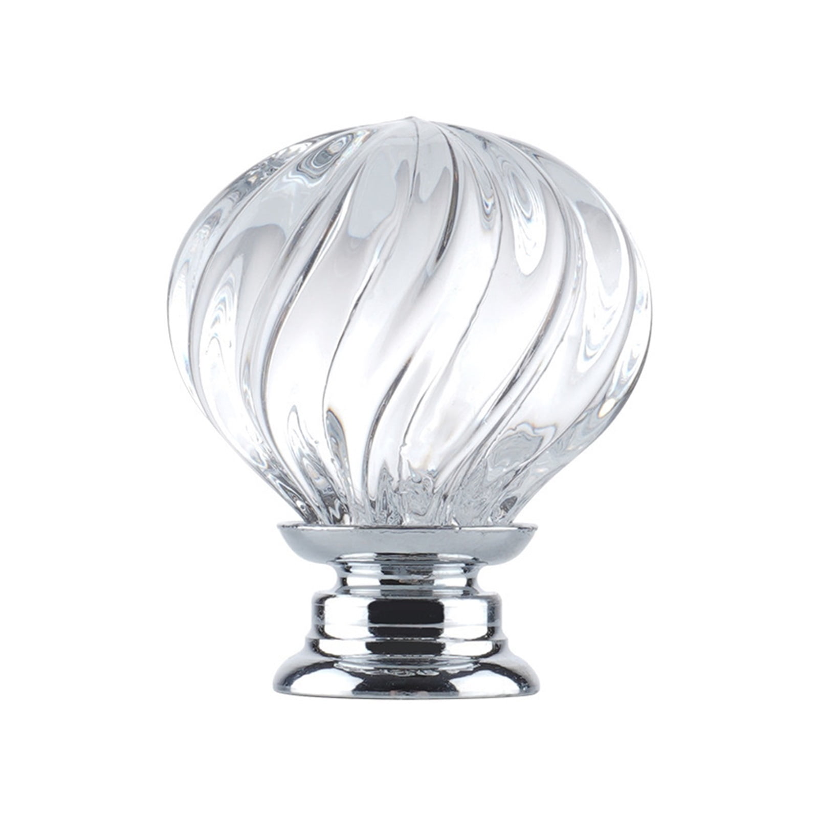 10 Crystal Twist Ball Handles, Drawer Single-hole Furniture, Wardrobe ...