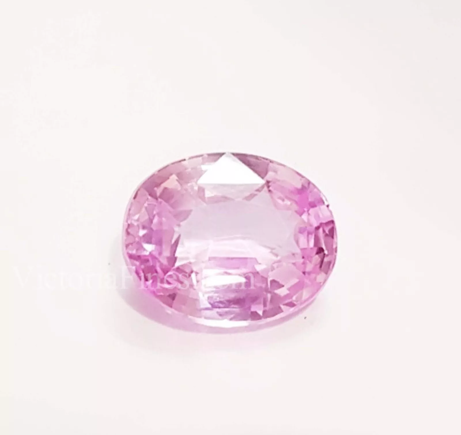 10 Ct Flawless Pink Morganite Oval Cut Madagascar Synthetic Morganite ...