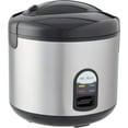 10 Cups Rice Cooker with Stainless Body - Walmart.com