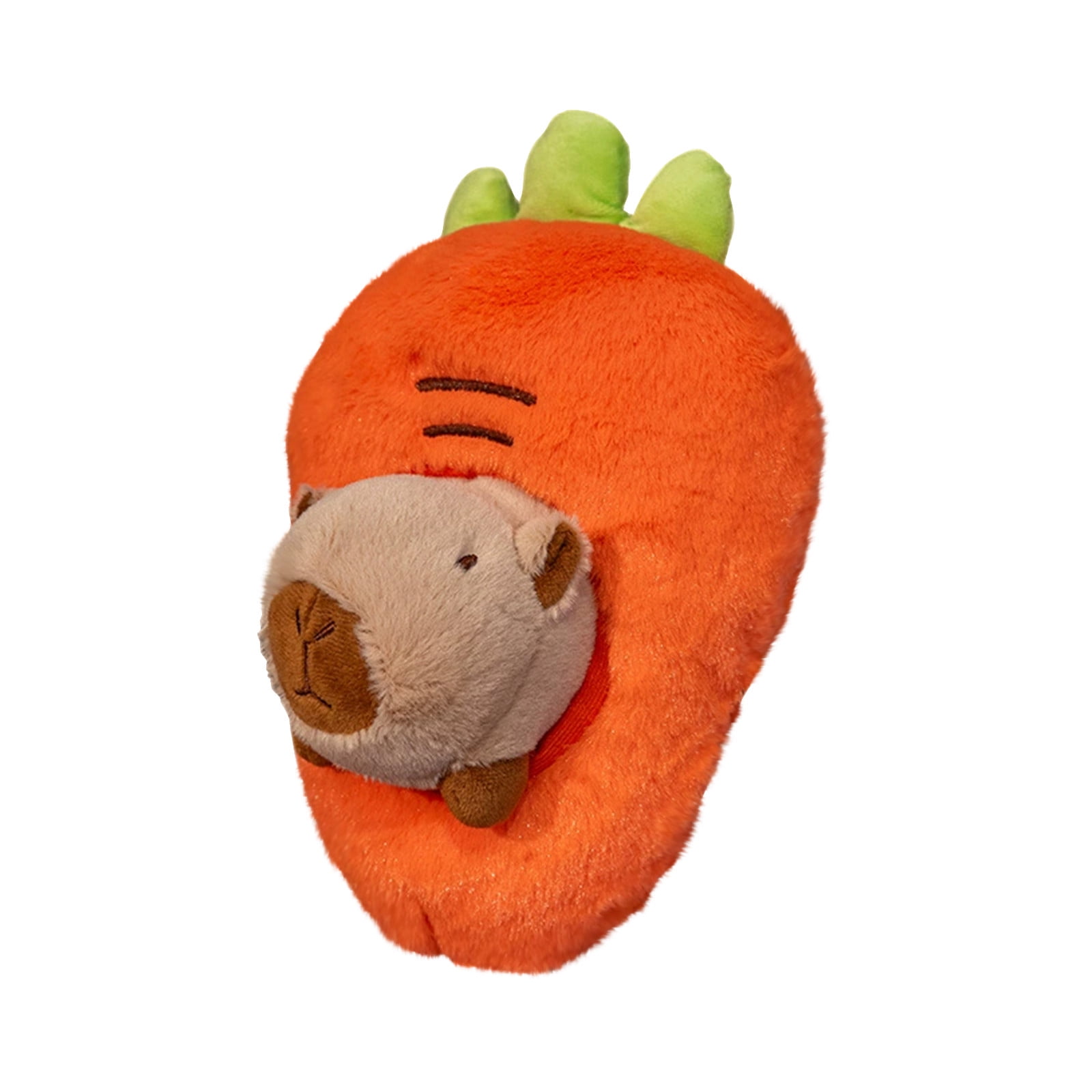 10" Cute Capybara Plush, French Baguette & Fruit Capybara Plush Pillow ...