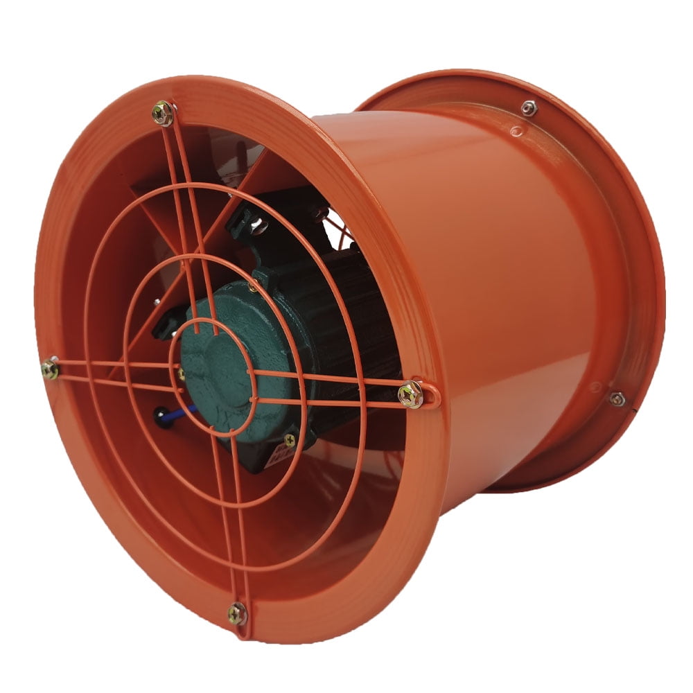10" Cylinder Pipe Fan Industrial Wall-mounted Exhaust Fan Duct ...