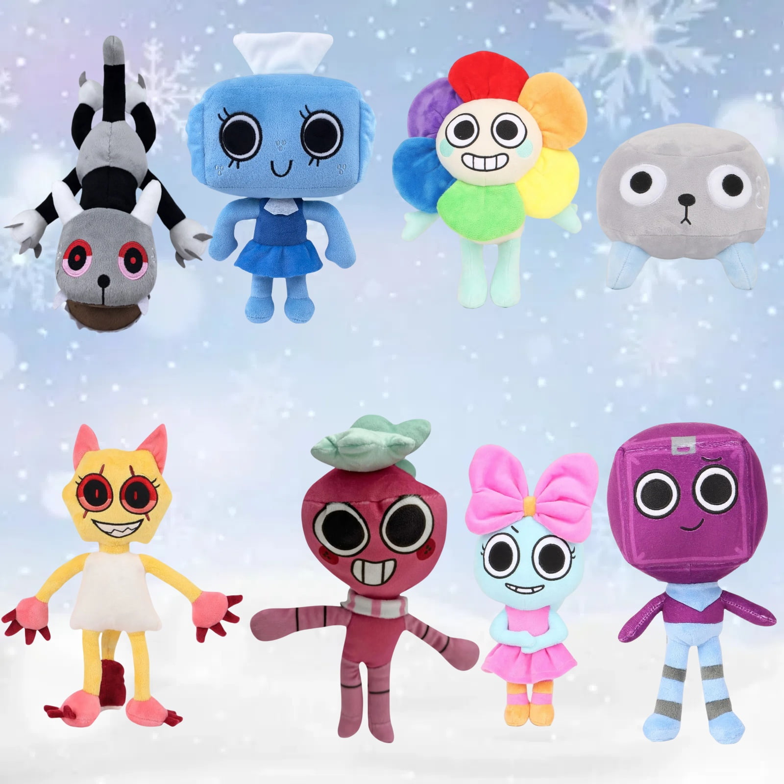 10" Dandy's World Plush Tisha ADolls: Meet the Game Characters in Plush ...