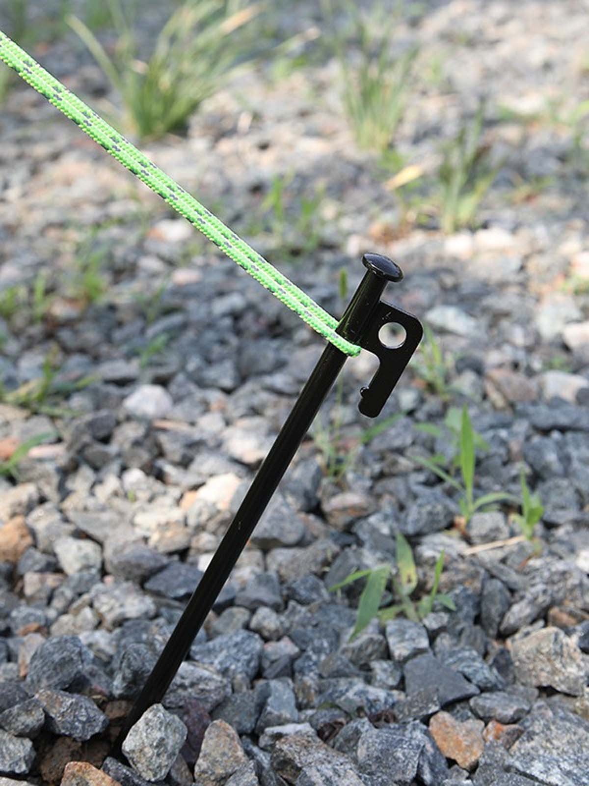 10 Days of Cleaning CSEONE 20cm Outdoor Carbon Steel Ground Nail, Heavy ...