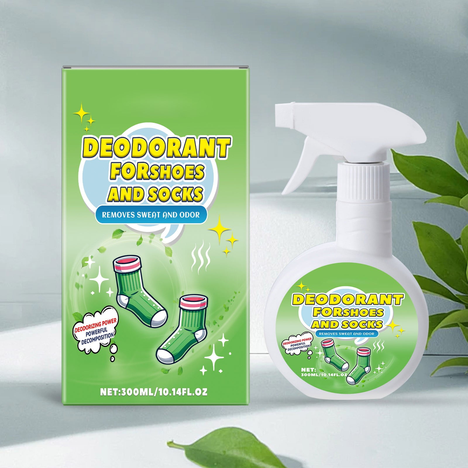 Under 10, Deodorant for Shoes, 300ml Freshener, Odor Eliminator ...