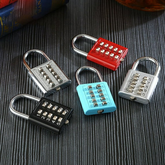 10-Digit Password Combination Padlock Zinc Alloy For Smart Password ...