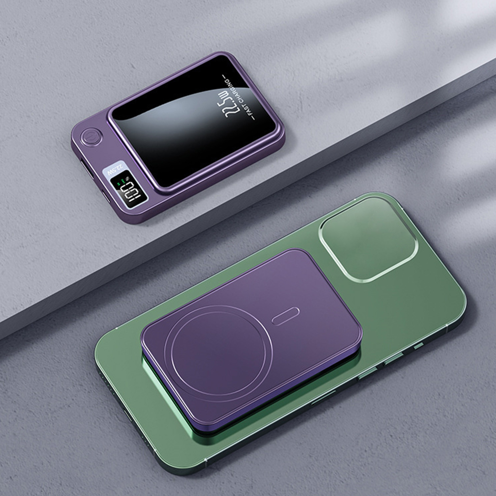 Under 10,Digital Display Power Bank, 5000mAh Capacity, Fast Charging ...