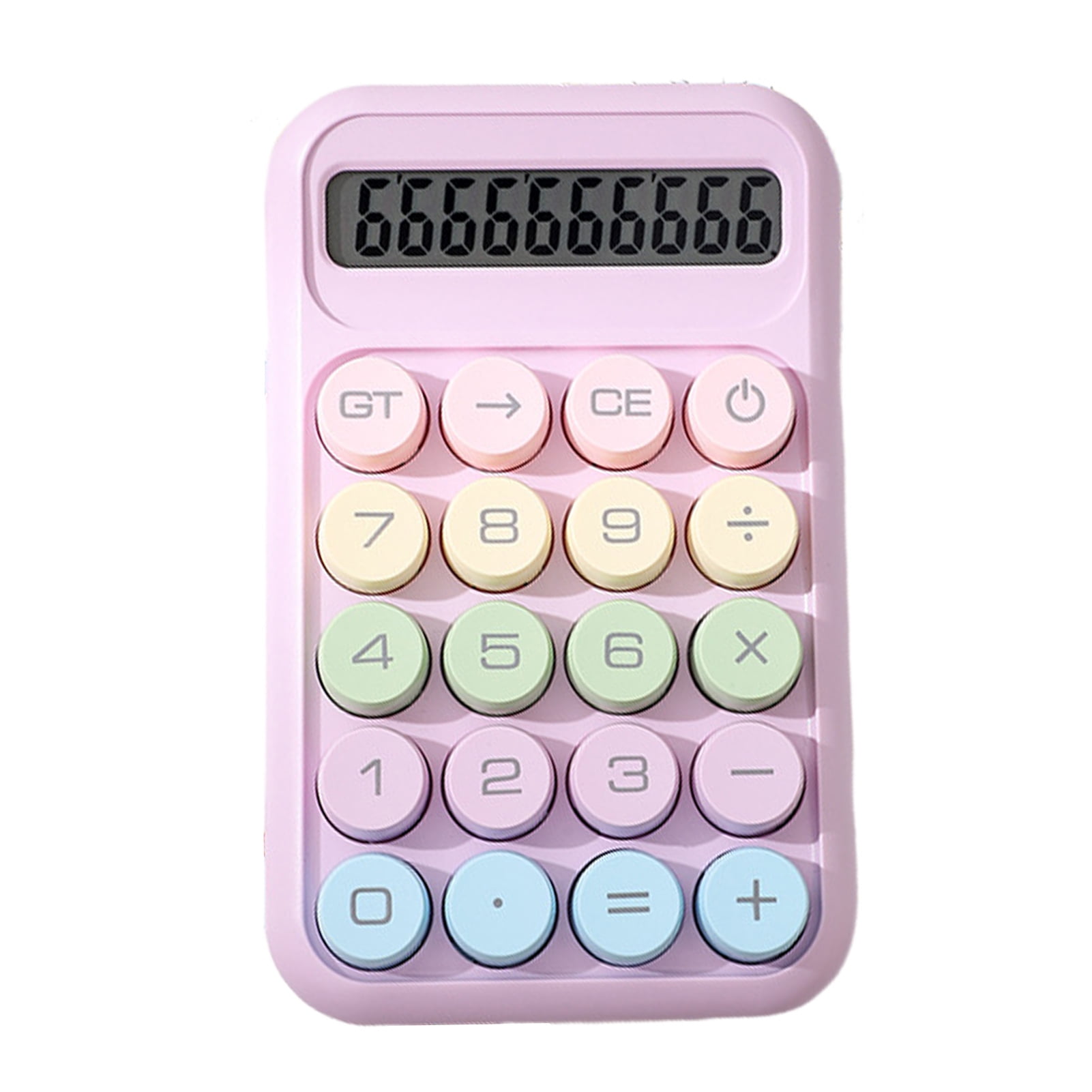 10 Digits Calculator with Big Button 15-Degree Tilt Design LCD Display ...