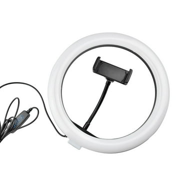 Bower 16-inch LED Ring Light Kit; RGB, White Modes, Effects, USB Remote ...