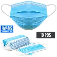 NEW Disposable Face Mouth Mask 3-Ply Ear Loop 50 PCS - Walmart.com