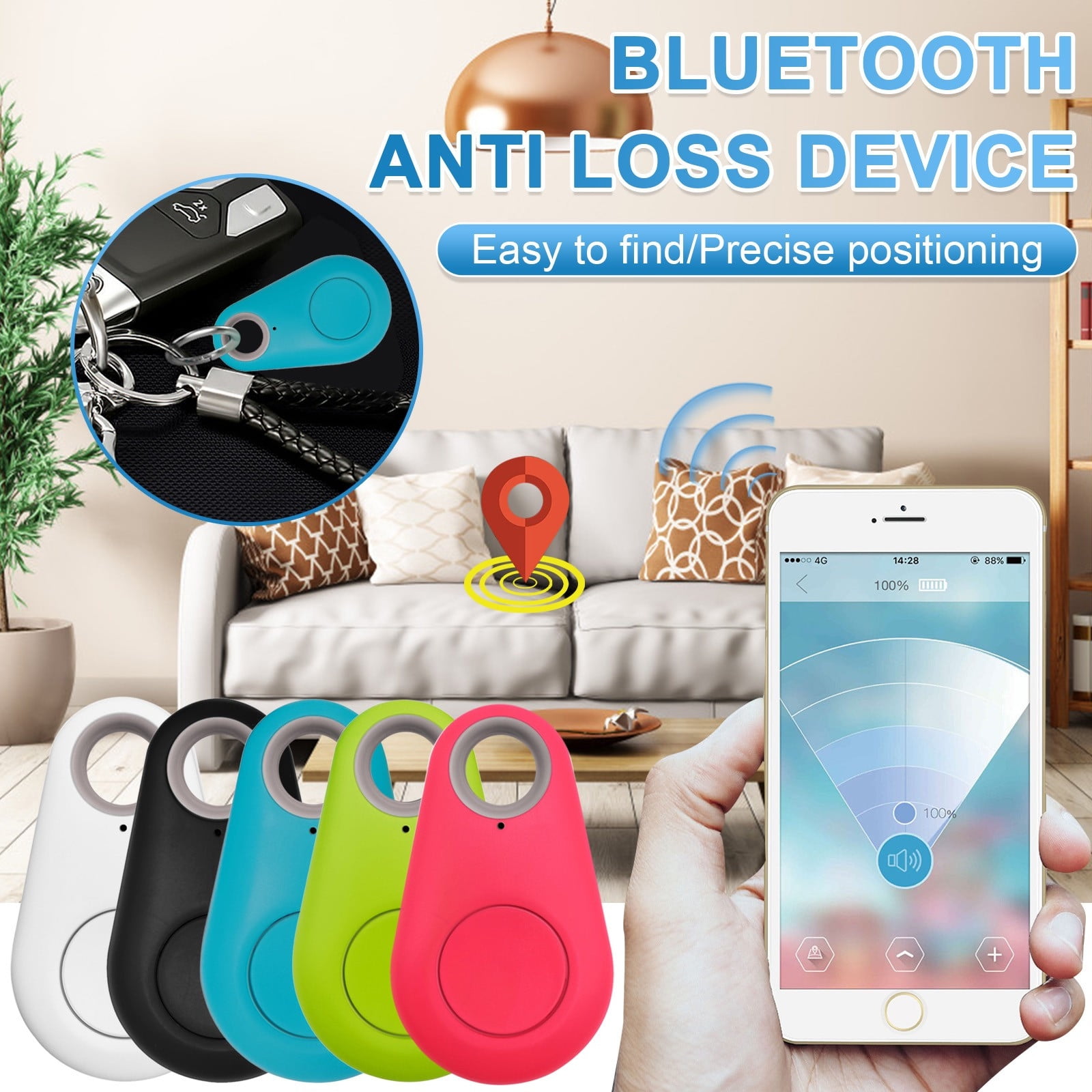 Under 10, Dog GPS Tracker, Mini Pet Locator, Waterproof, Long Battery ...