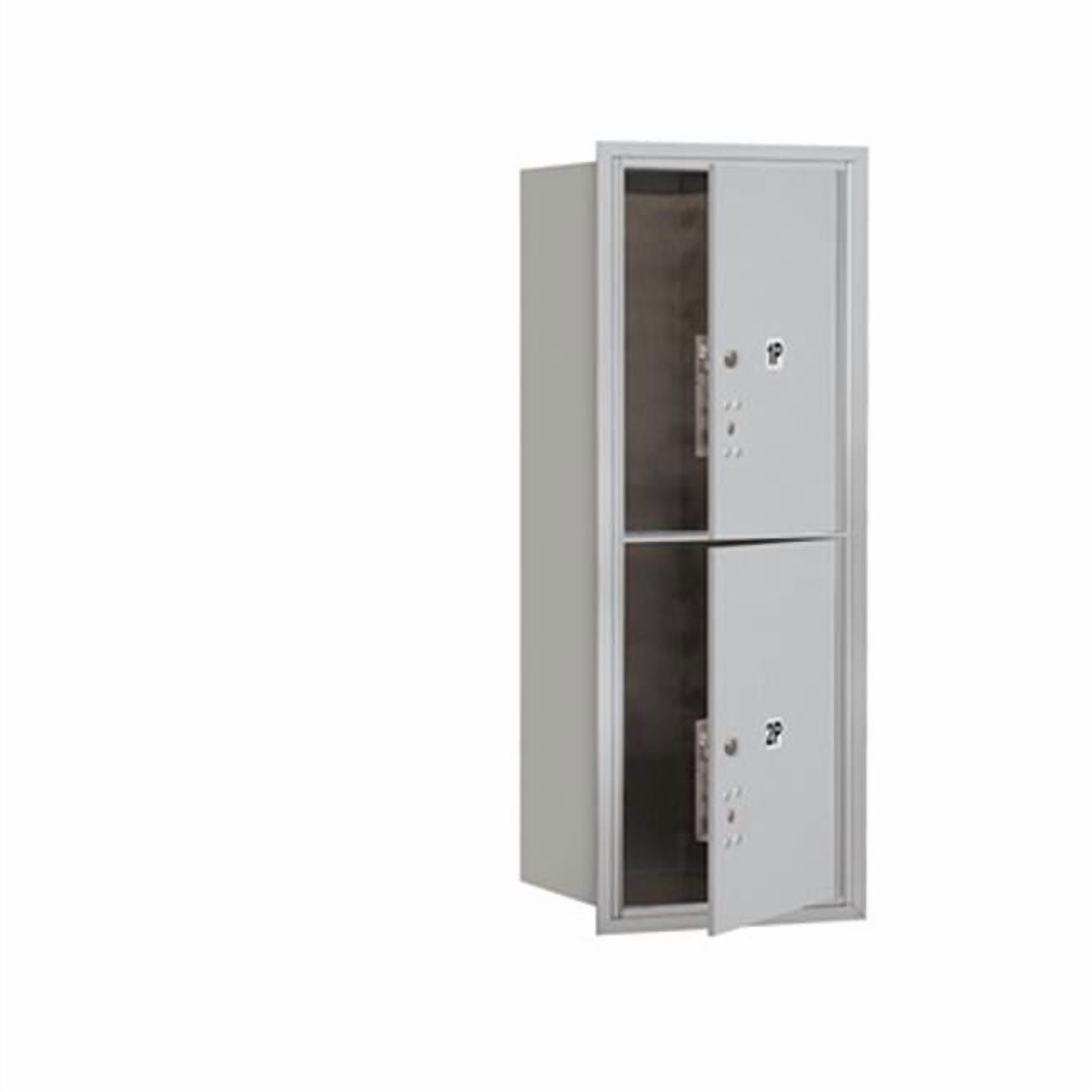 10 Door High Recessed Mounted 4C Horizontal Parcel Locker with 2 Parcel ...