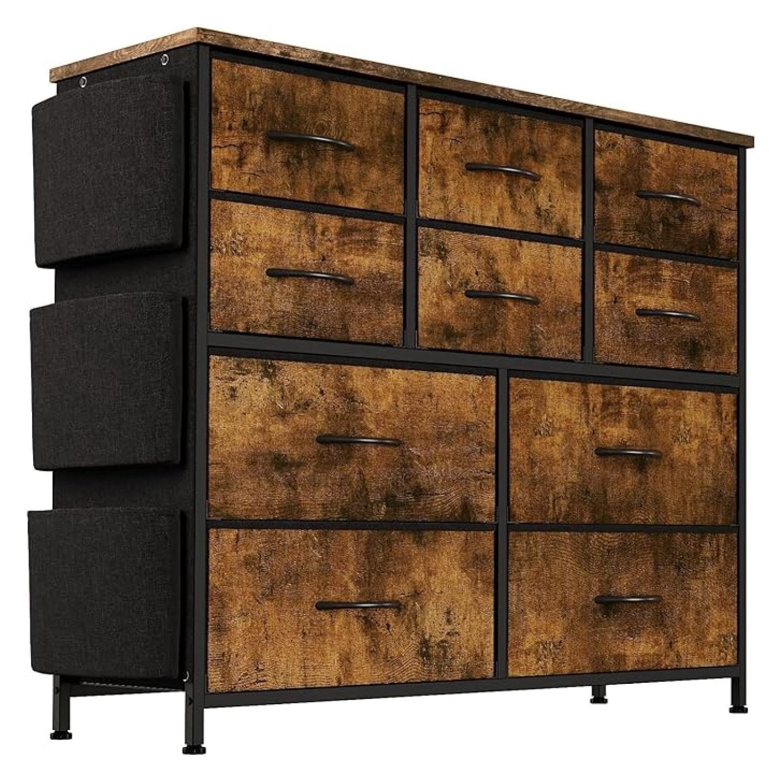 10 Drawer Dresser for Bedroom, Fabric Dressers & Chests, Storage ...