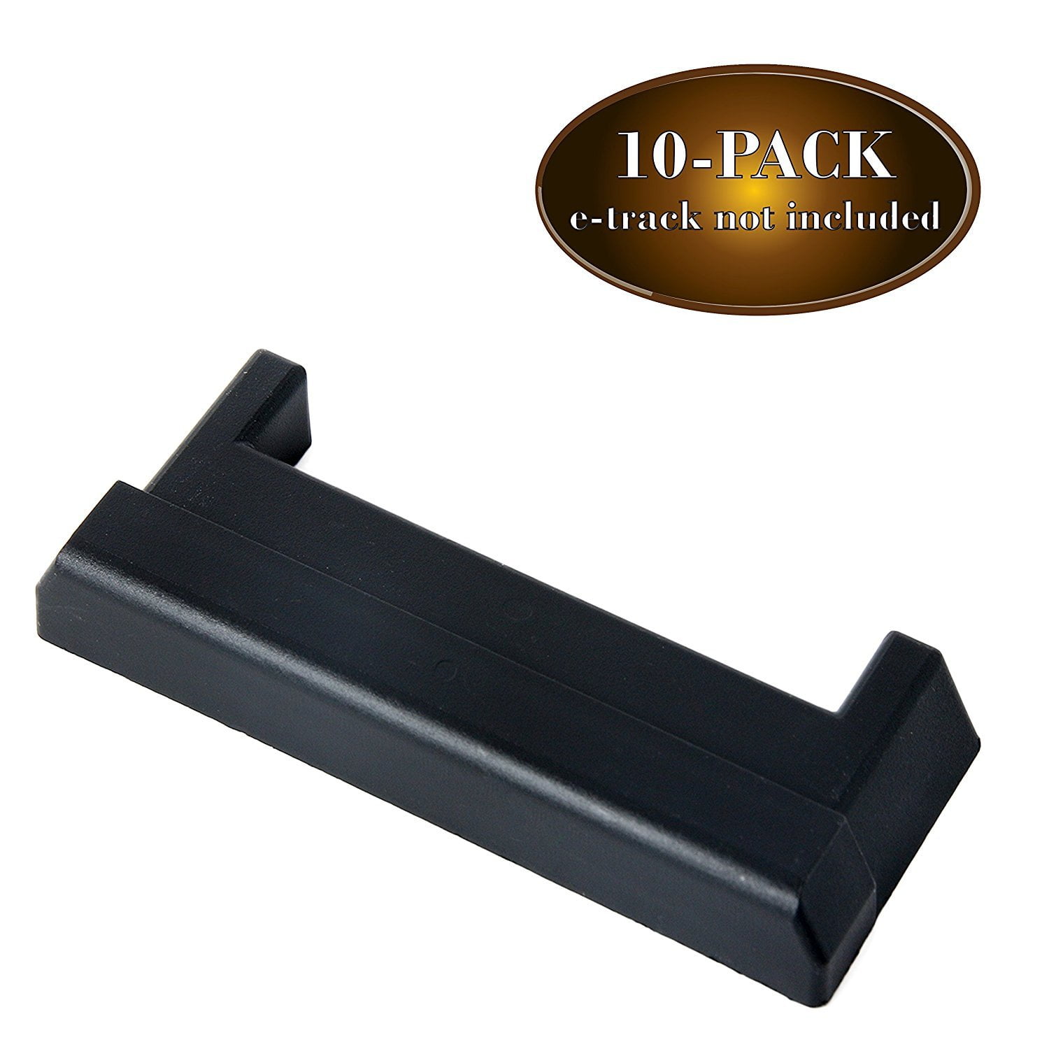 10 E Track Tie-Down Rail End Cover - Durable Black Plastic End ...