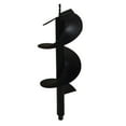 10" Earth Auger Drill Bit for Gas Powered Post Fence Hole Digger ...