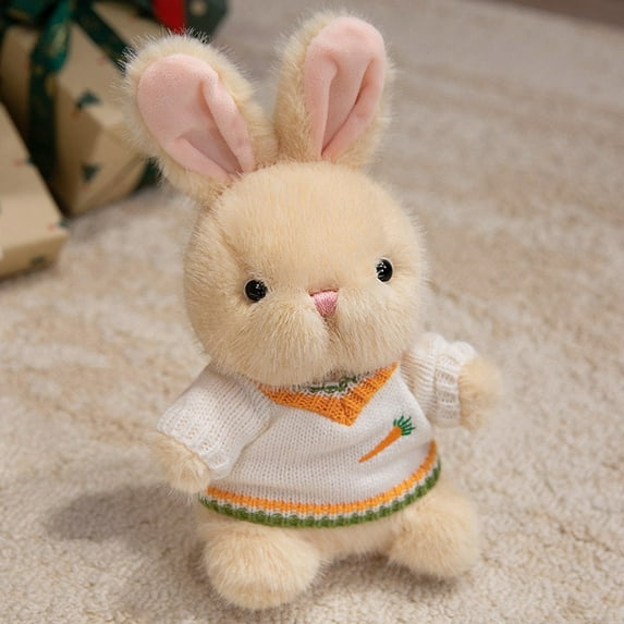 10" Easter Bunny Plush Toys, Cute Princess Dress Bunny Dolls, Kawaii ...