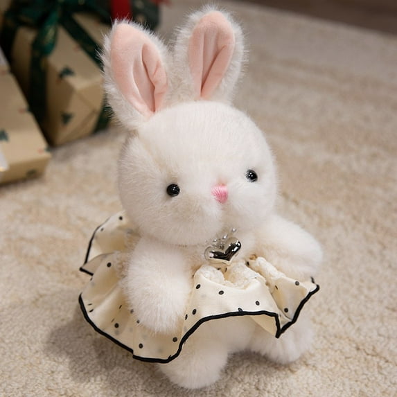 10" Easter Bunny Plush Toys, Cute Princess Dress Bunny Dolls, Kawaii ...
