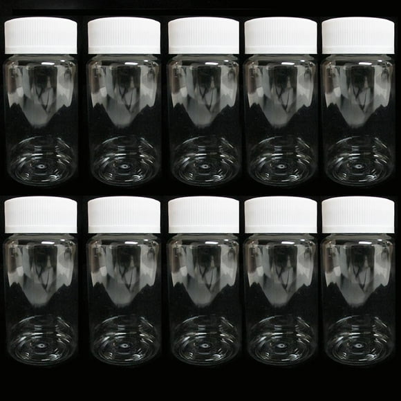 Clear Pill Bottles