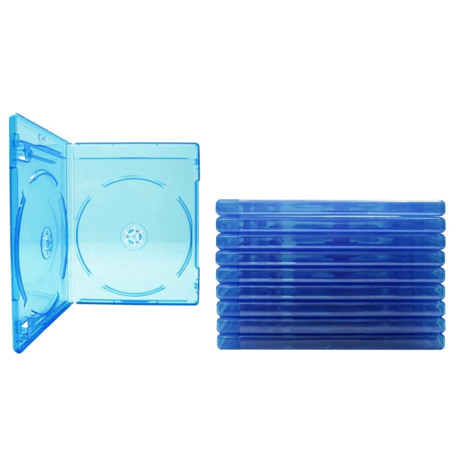 (10) Empty Standard Double Blue Replacement Boxes/Cases for Blu-Ray ...
