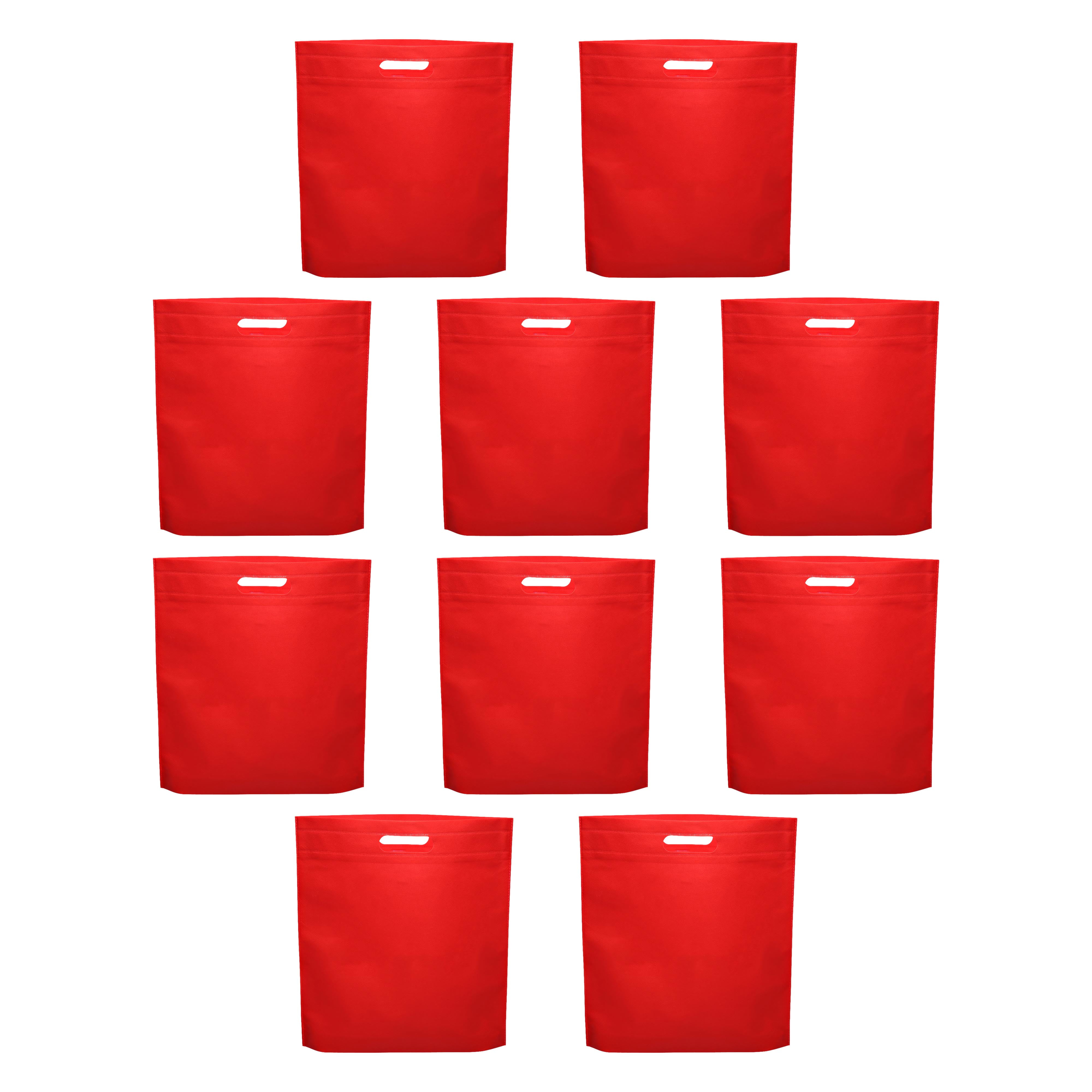 10 Exhibition Tote Bags Set - Non-woven, Soft, Recyclable, Reusable ...