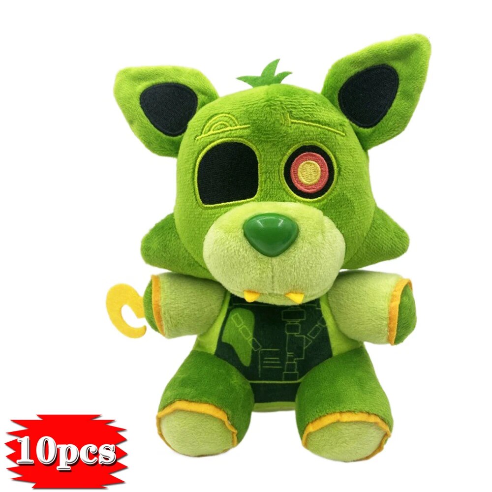 10 FNAF Freddy Plush Toys Filled with Plush Animal Bears and Hares Game ...