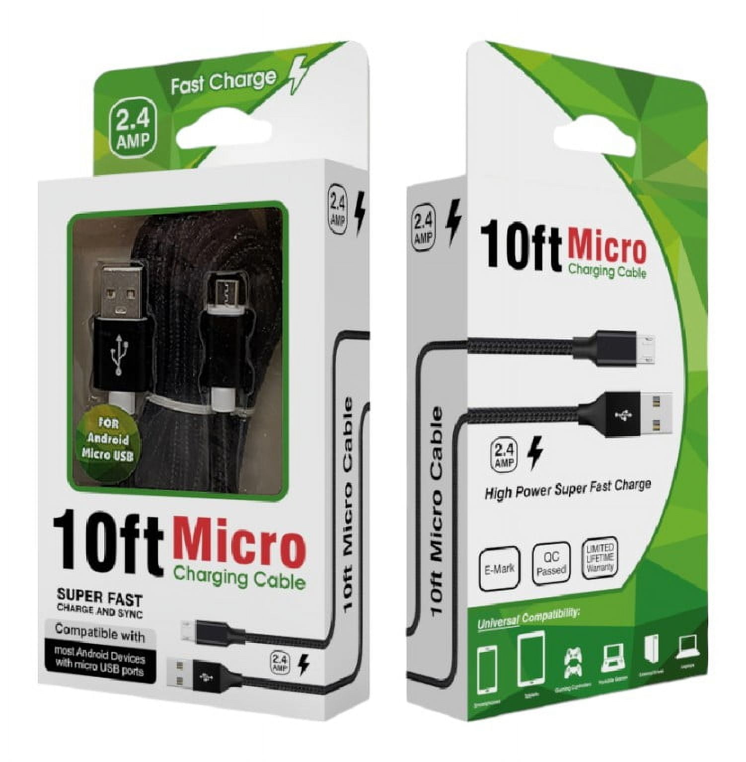 10 FOOT CABLE USBC to Micro USB - Walmart.com