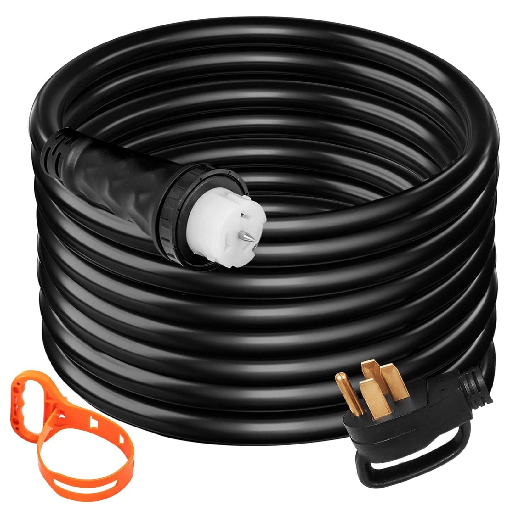 10 FT 50 Amp Generator Extension Cord STW 45446 + 45505 Generator Cord ...