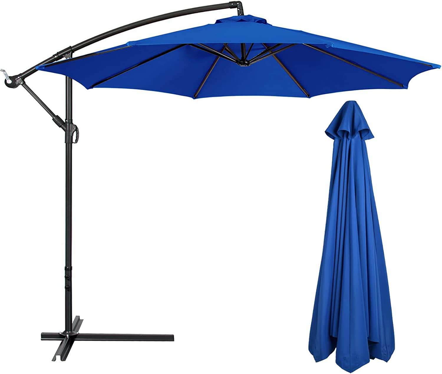 10 FT 6/8 Rib Umbrella Canopy Replacement Outdoor Market Patio Table ...